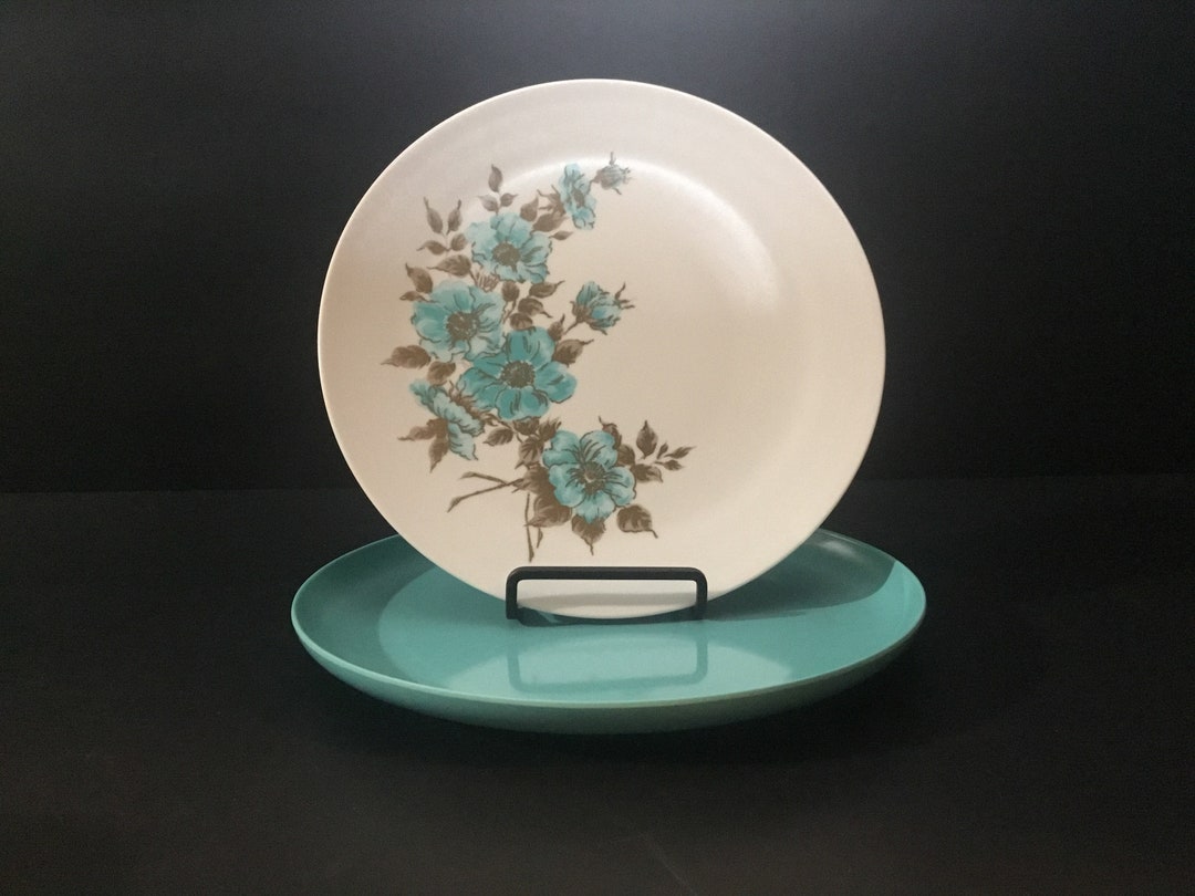 Melmac Plates in Turquoise - Etsy