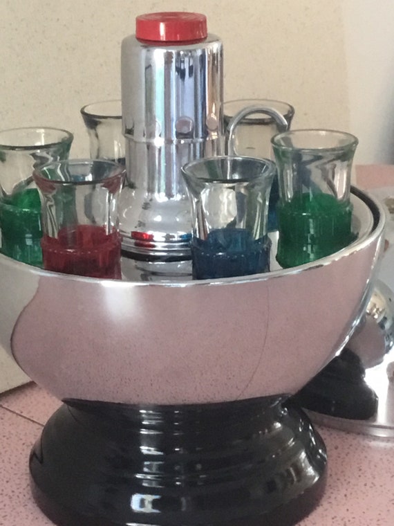 Art Deco Sphere Shot/Cordial Dispenser | Etsy