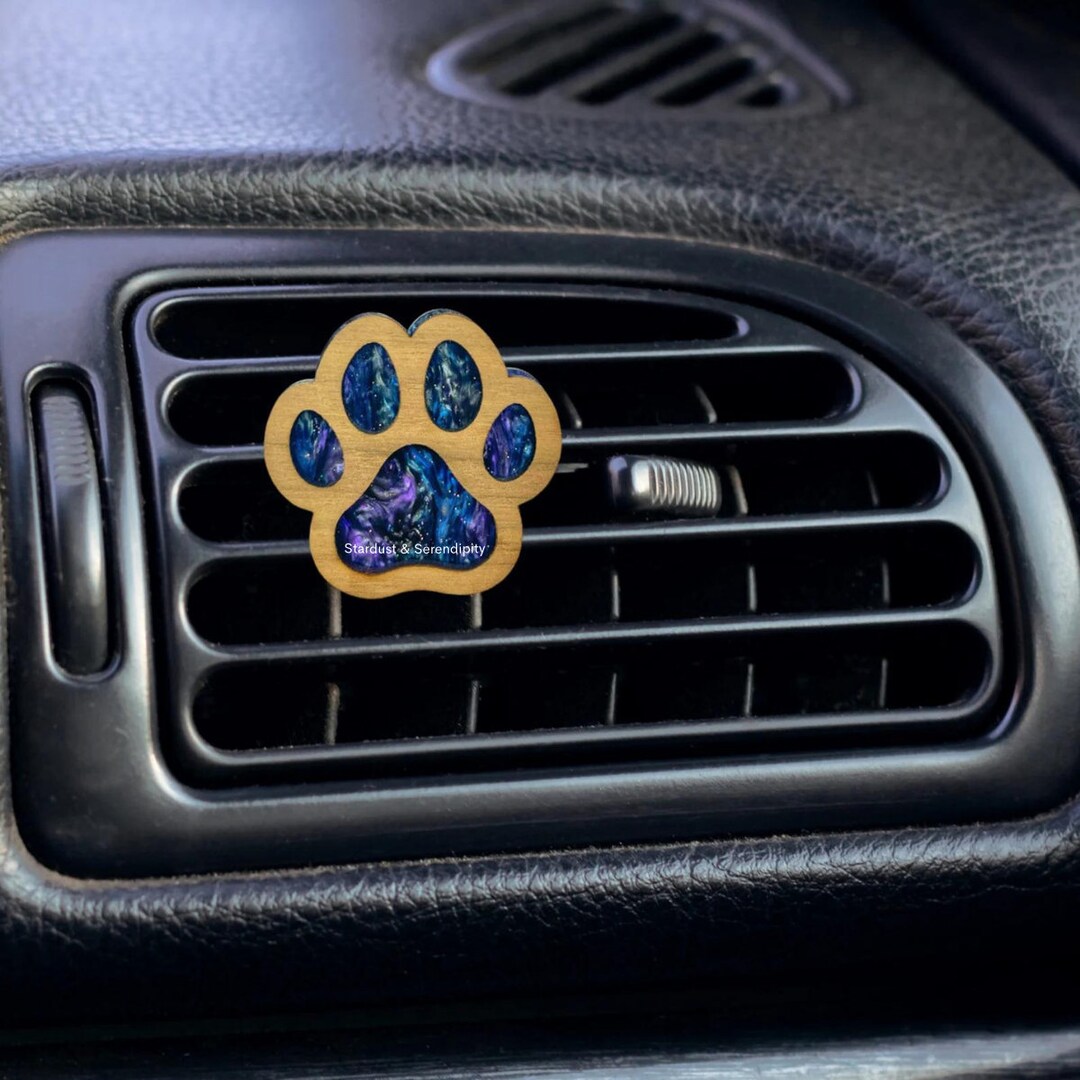 Paw Car Freshener Vent Clip, Pet Gift, Paw Prints, Freshies, Air ...