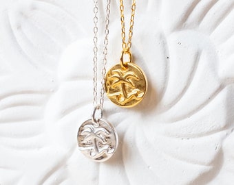 Gold Palm Tree Coin - Etsy