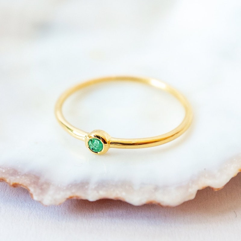 Minimalist Gold Ring - Etsy