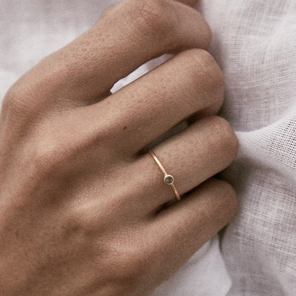Minimalist Gold Ring - Etsy