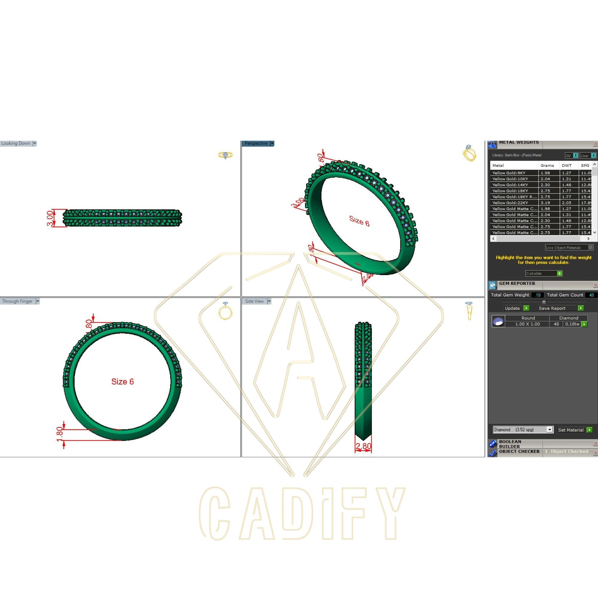 3D File Ring Stacking Band Flat Ring 2mm Downloadable STL File For 3D ...