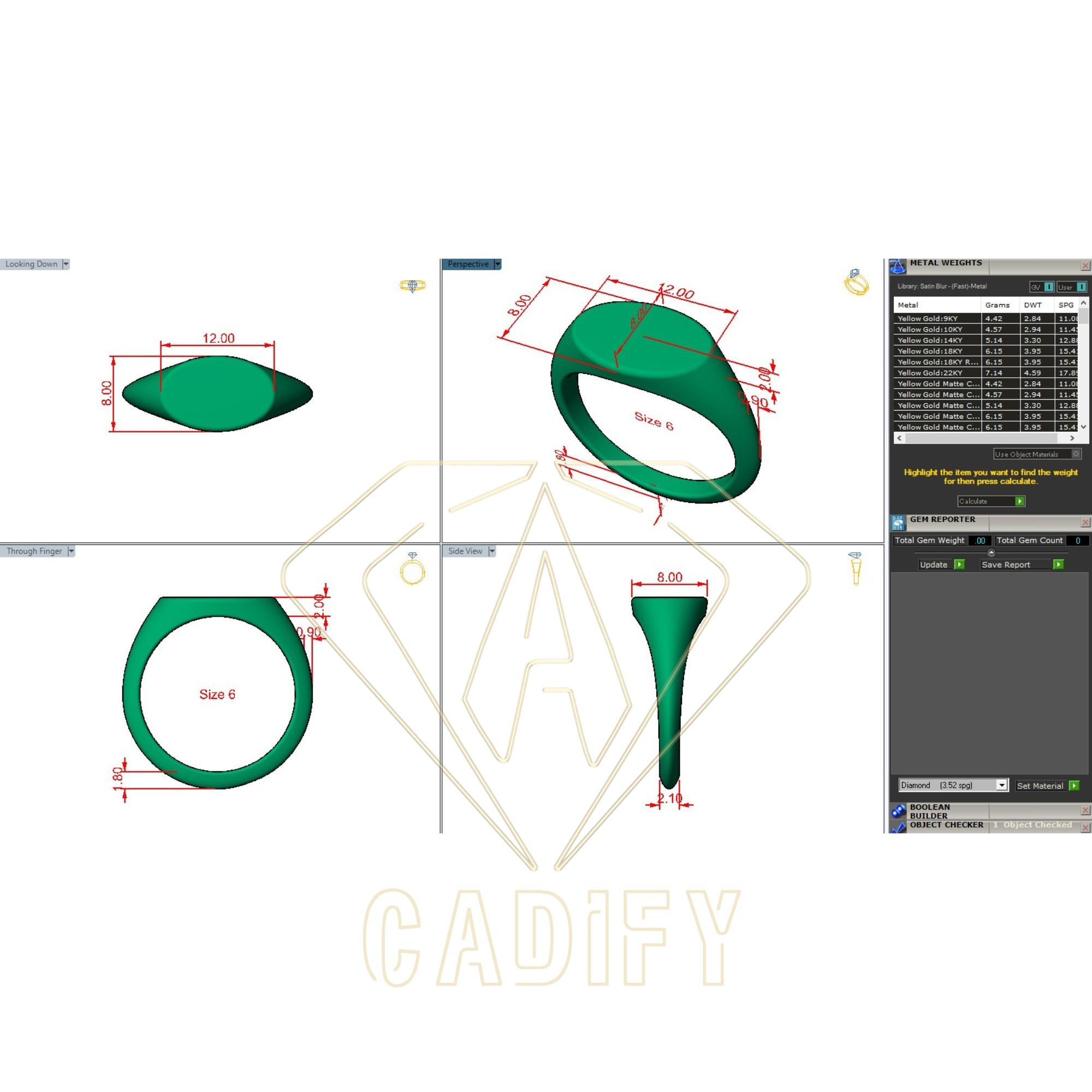Braid Wedding Band 3D Ring File Instant Download STL File For 3D ...