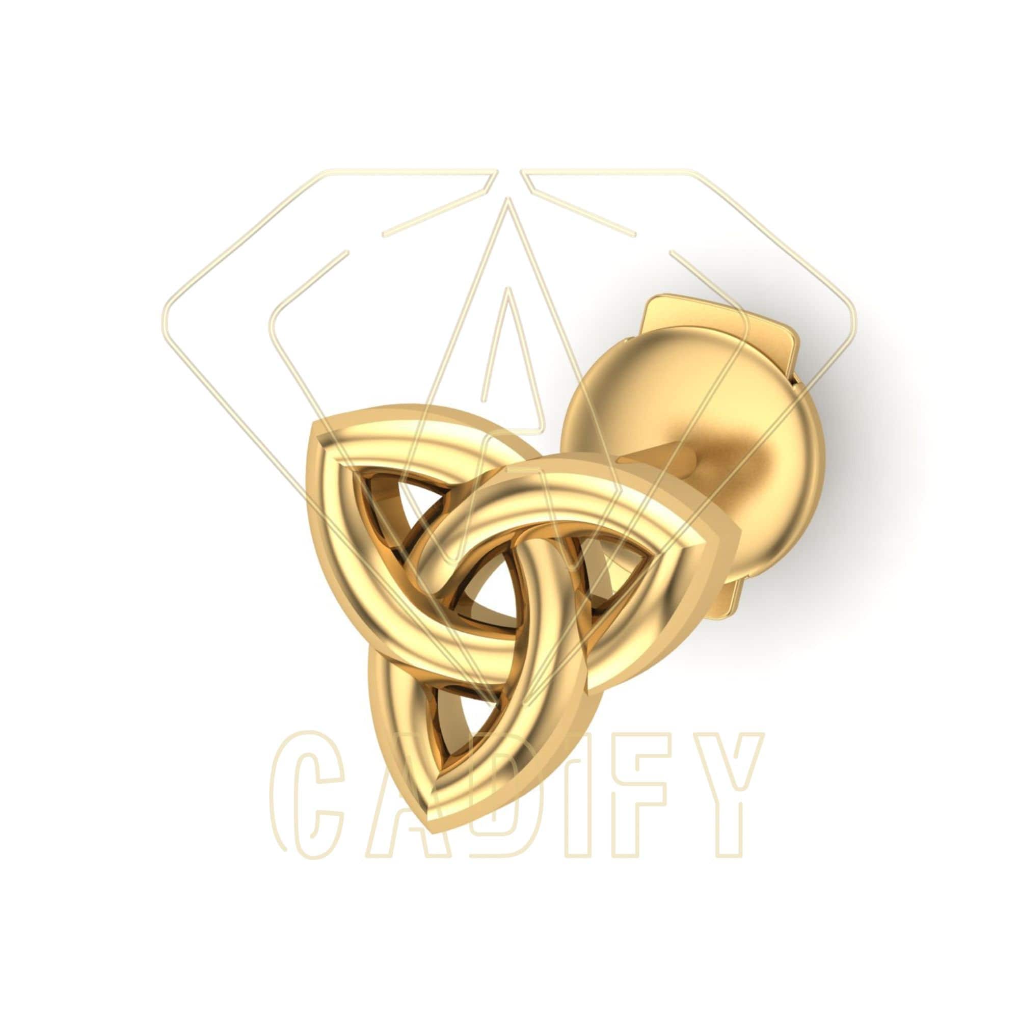 STL Earring Huggie Hoop Earring File Hinge Download 3D Printing CNC ...