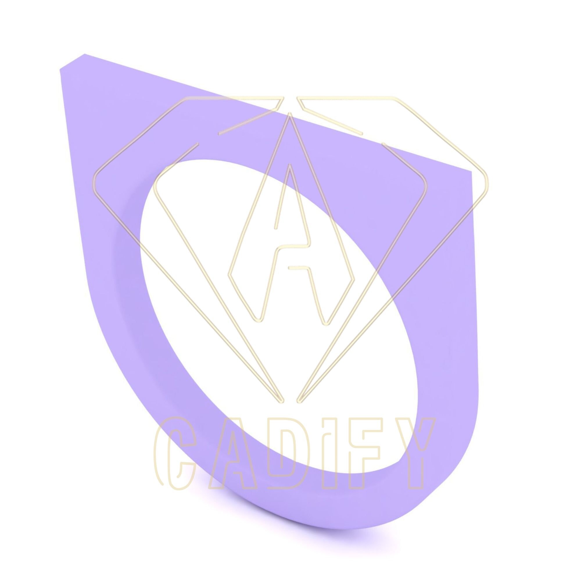 3D File Ring Stacking Band Flat Ring 2mm Downloadable STL File for 3D ...