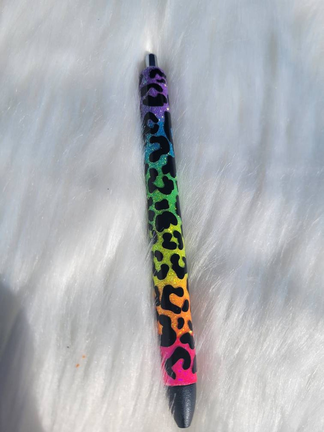 Custom Rainbow Lepord Pen - Etsy
