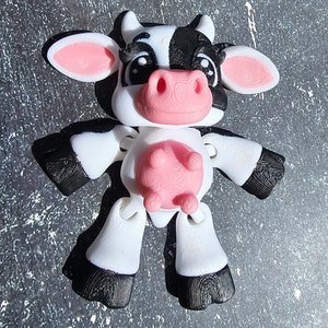 Cow Calf Custom 3D Prints Personalized Baby Animals Fidget Toy - Etsy