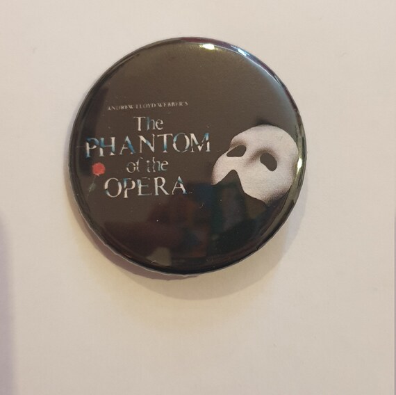 A 38mm the Phantom of the Opera Badge - Etsy