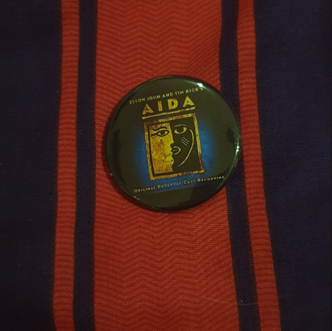 A 38mm Aida Badge - Etsy