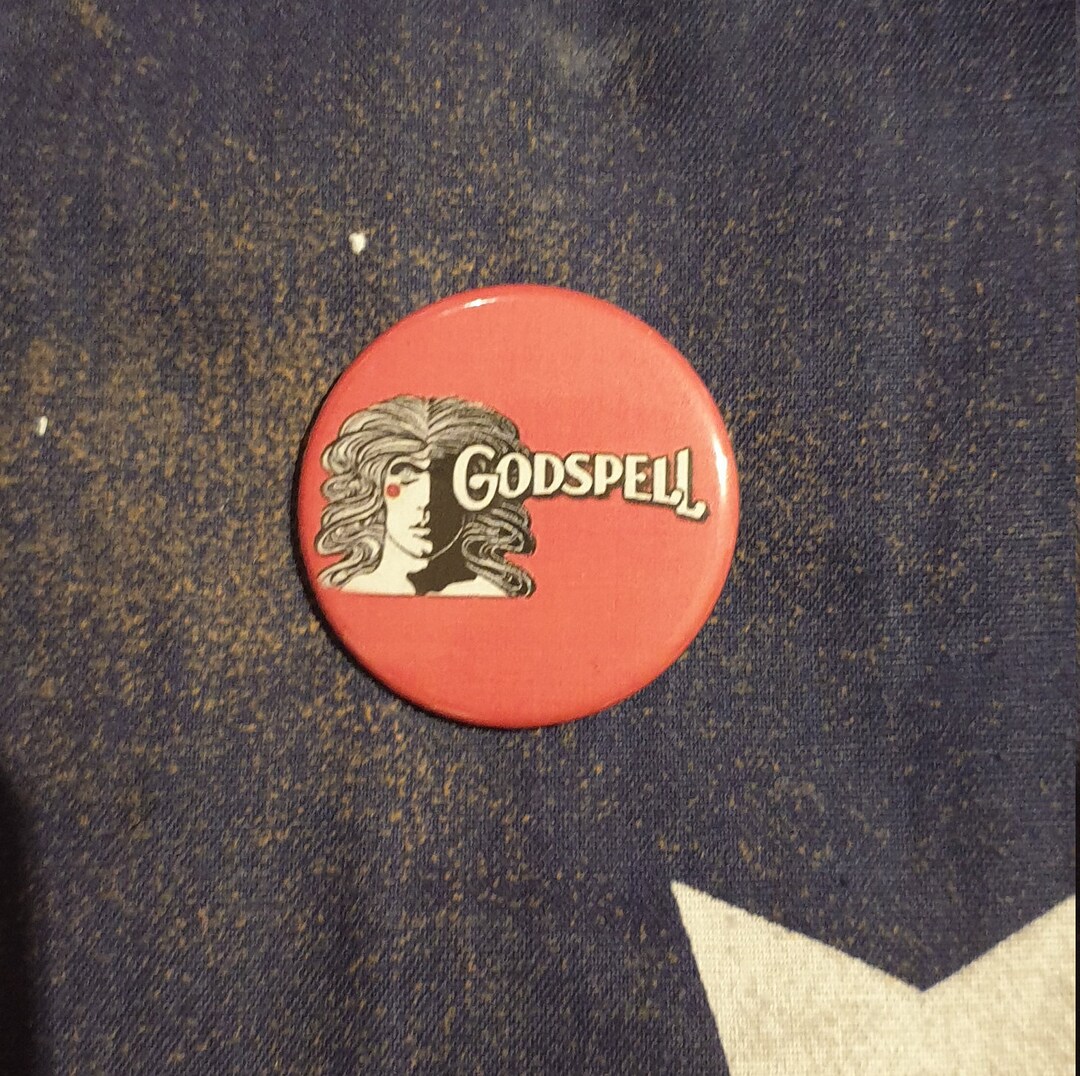 A 38mm Godspell Badge - Etsy