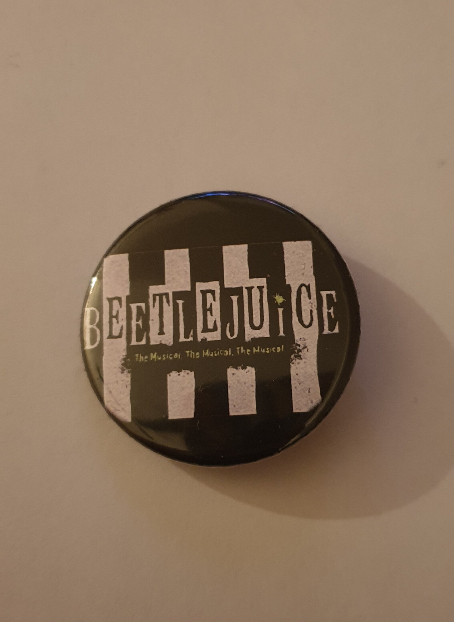 A 38mm Beetlejuice Badge - Etsy