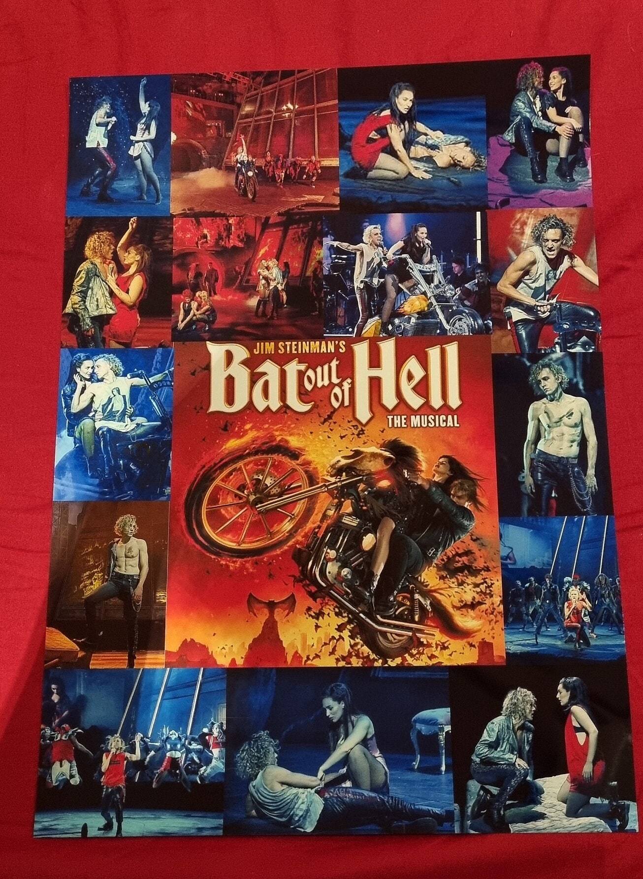 An A3 Glenn Adamson Bat Out of Hell Poster - Etsy
