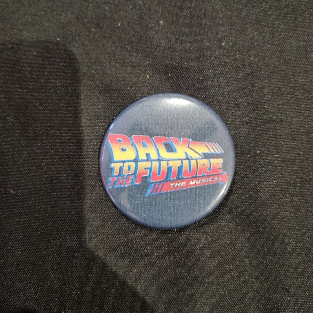 A 38mm Back to the Future Badge - Etsy