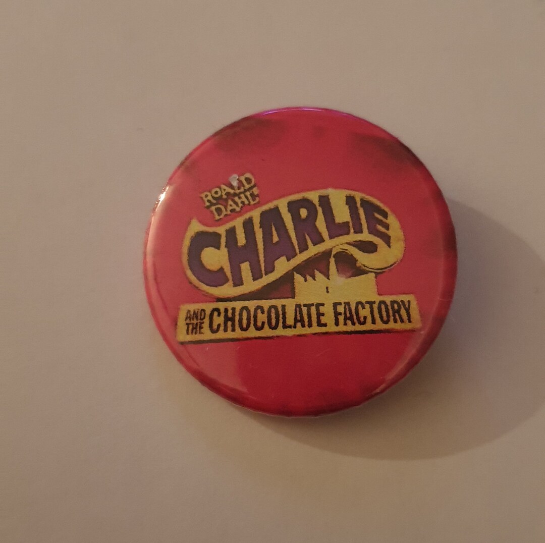 A 38mm Charlie and the Chocolate Factory Badge - Etsy