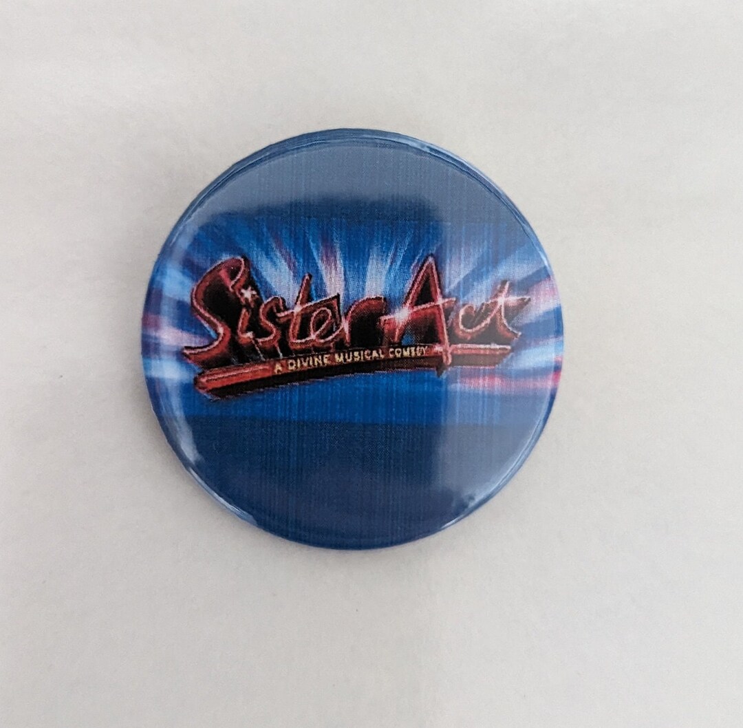 A 38mm Sister Act Badge - Etsy