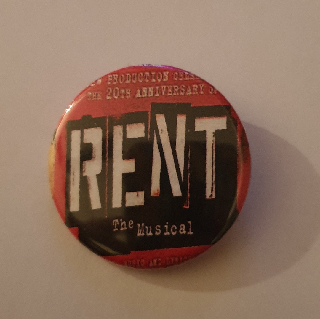 A 38mm Rent Badge - Etsy