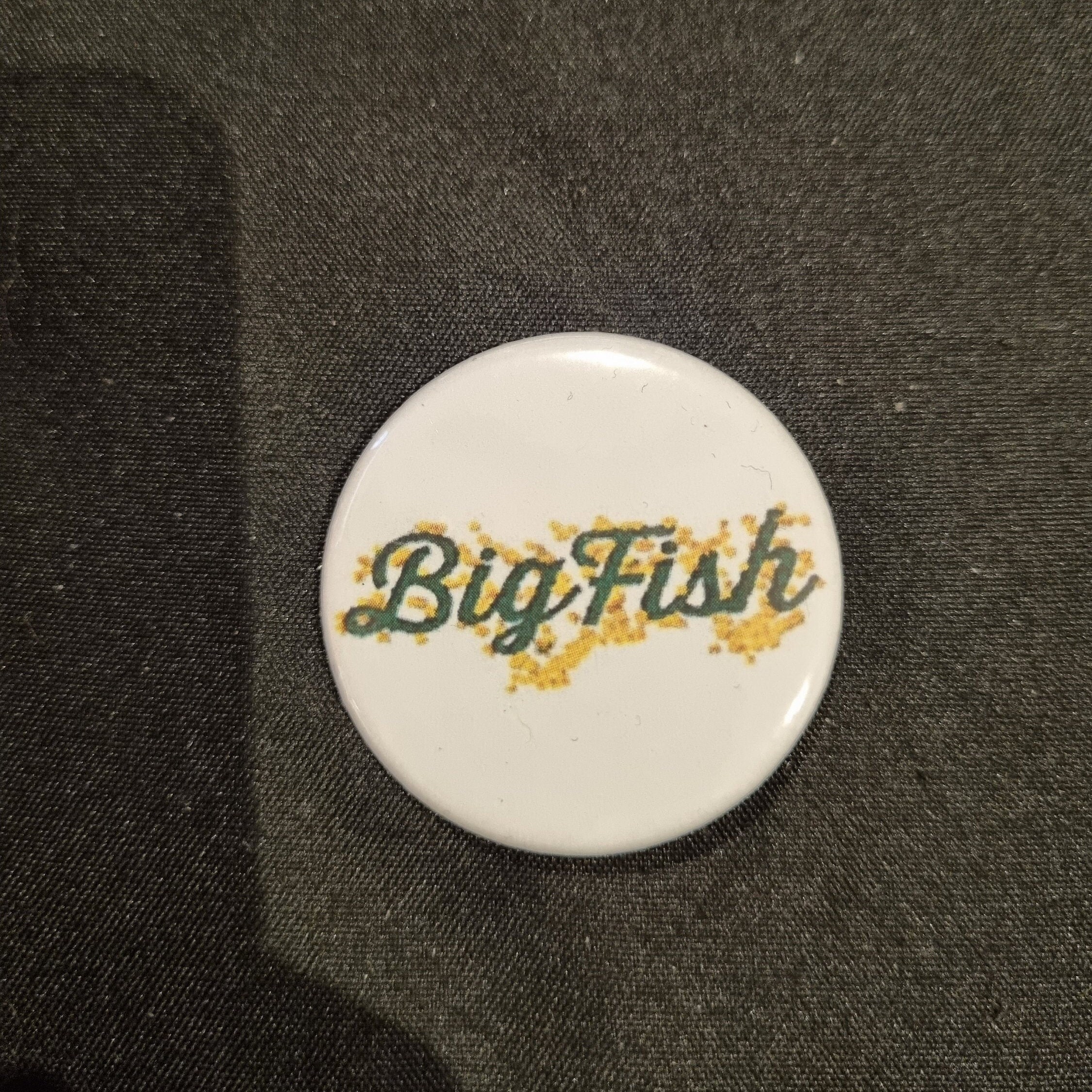 A 38mm Big Fish Badge - Etsy