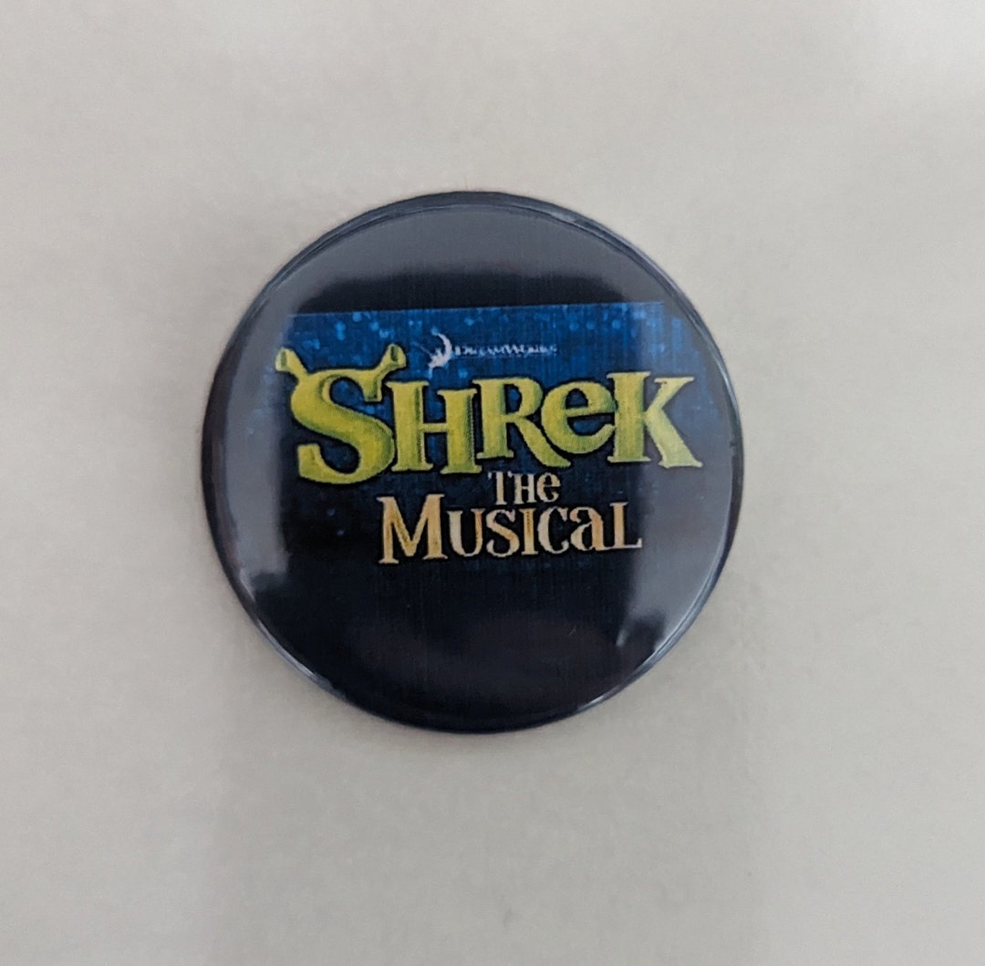 A 38mm Shrek Badge - Etsy