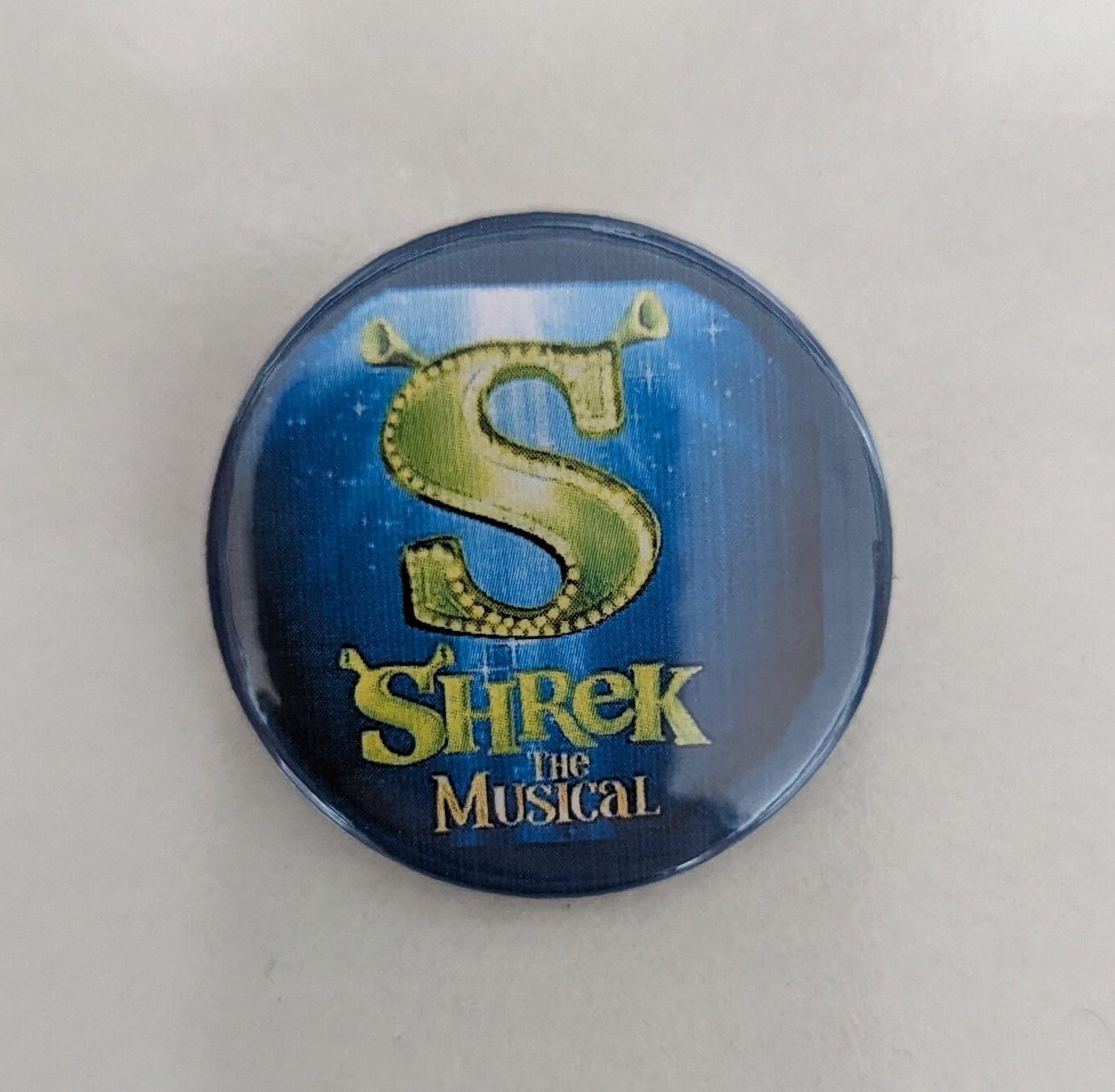 A 38mm Shrek Badge - Etsy UK