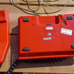 Retro 80s Red Telemax Touchtone Telephone Phone Land-line - Etsy