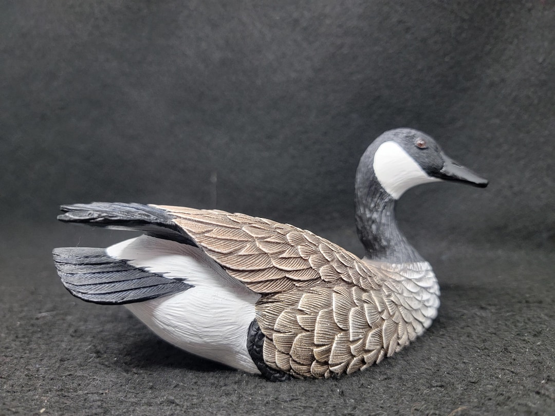 Heritage Decoys WORLD CHAMPION J.b.garton Canada Duck Miniature Decoy ...