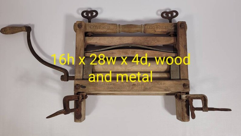 Antique R. Simpson of Toronto Clothes Wringers Set of 2 - Etsy