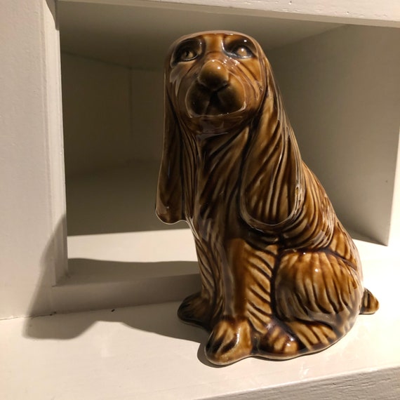 Vintage Ceramic Cocker Spaniel Figurine. - Etsy