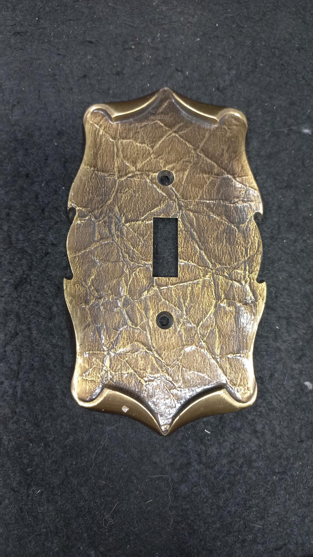 Vintage Brass Amerock Carriage House Single Light Switch Covers 1970s ...