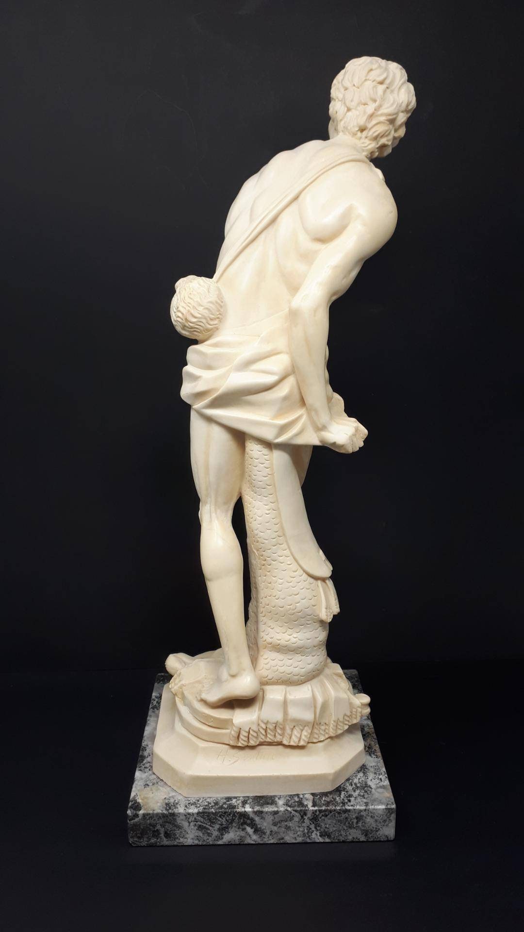A.santini David and Goliath Sculpture Made in Italy Set of 2 - Etsy