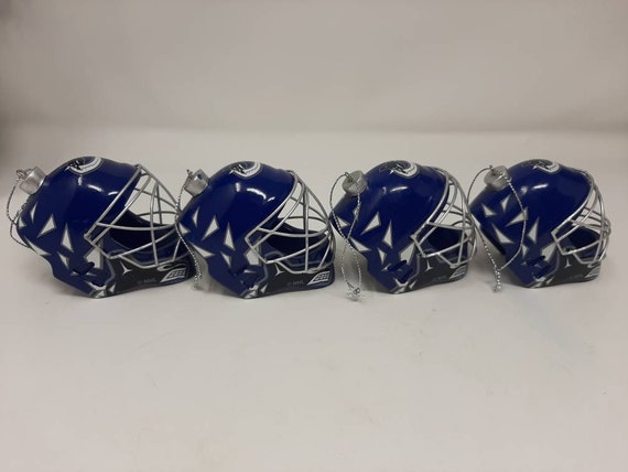Vancouver Canucks Goalie Helmet Ornamnets | Etsy