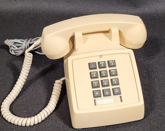 Vintage 1990’s Red Push Button Phone Telephone - Etsy