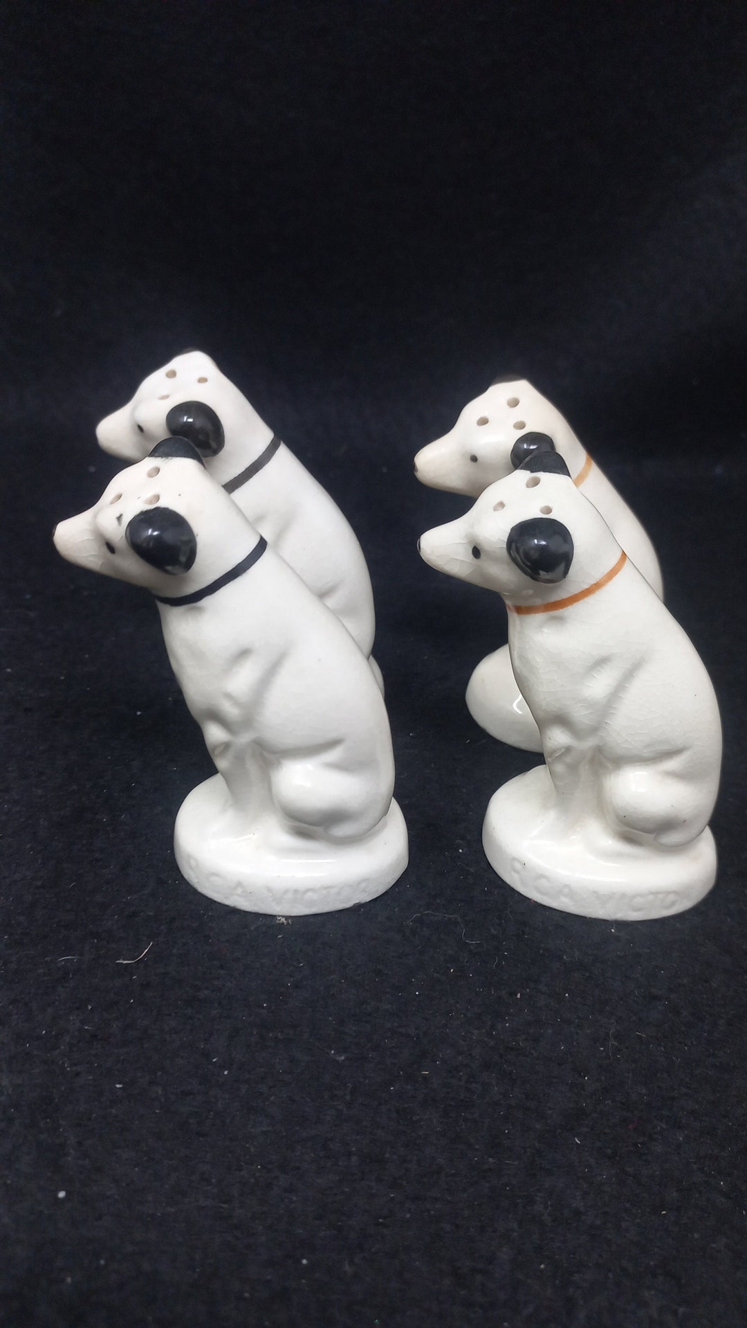 Vintage "nipper" RCA Dog Salt and Pepper Shakers - Etsy