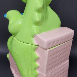Vintage Godzilla Cookie Jar - Etsy