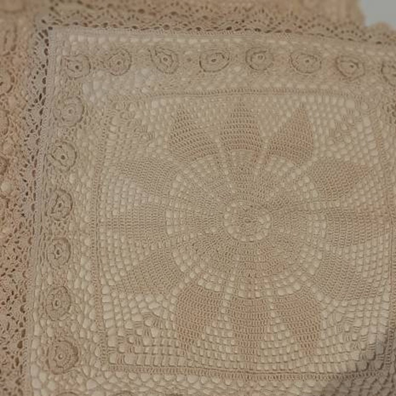 Crochet Pillow Sham - Etsy