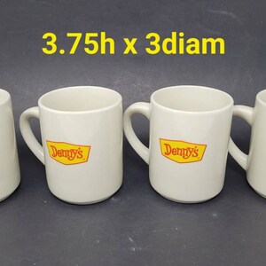 Vintage 1991 Denny's Color Magic Christmas Mugs Set of 4 - Etsy