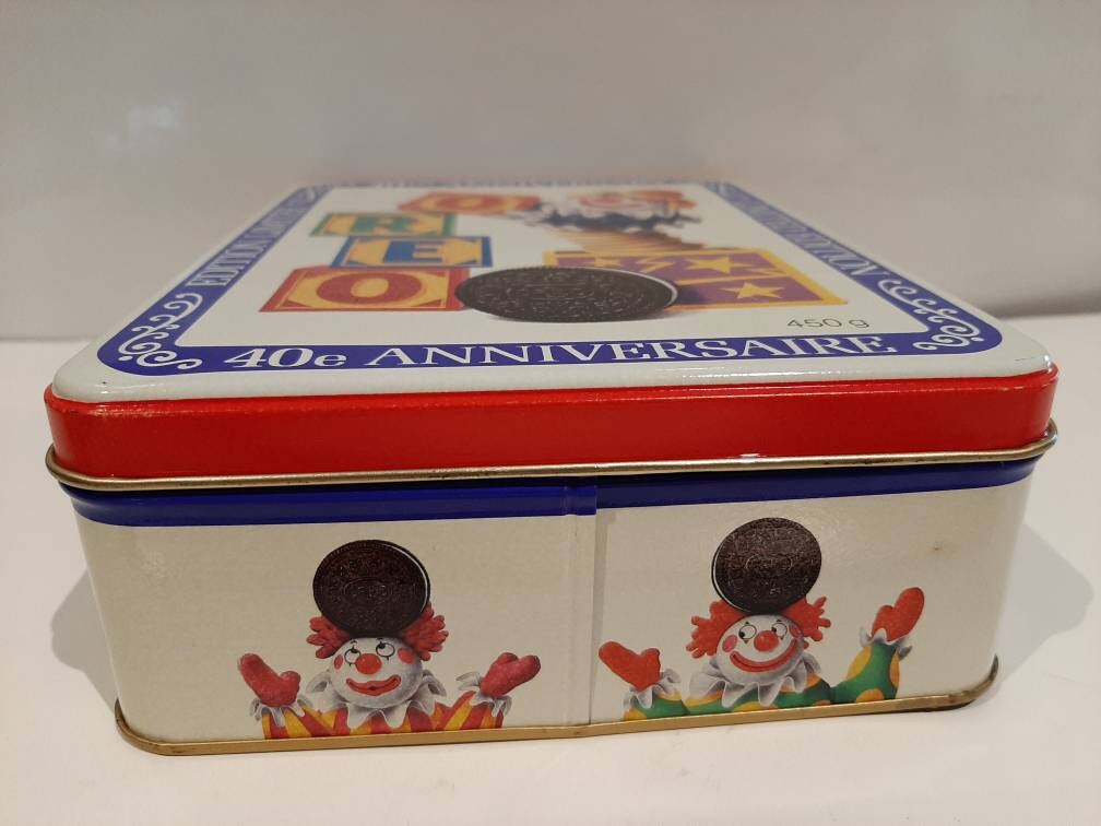 Vintage Limited Edition Oreo Cookie 40th Anniversary Tin | Etsy