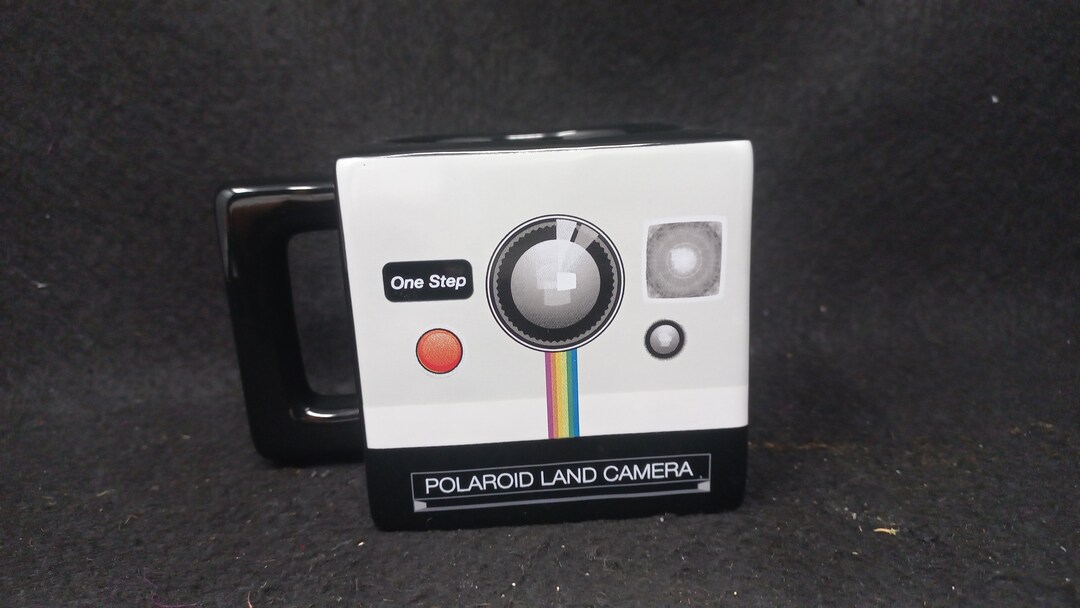 Ceramic Poloroid Camera Mug Old School Mug - Etsy