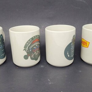 Vintage 1991 Denny's Color Magic Christmas Mugs Set of 4 - Etsy