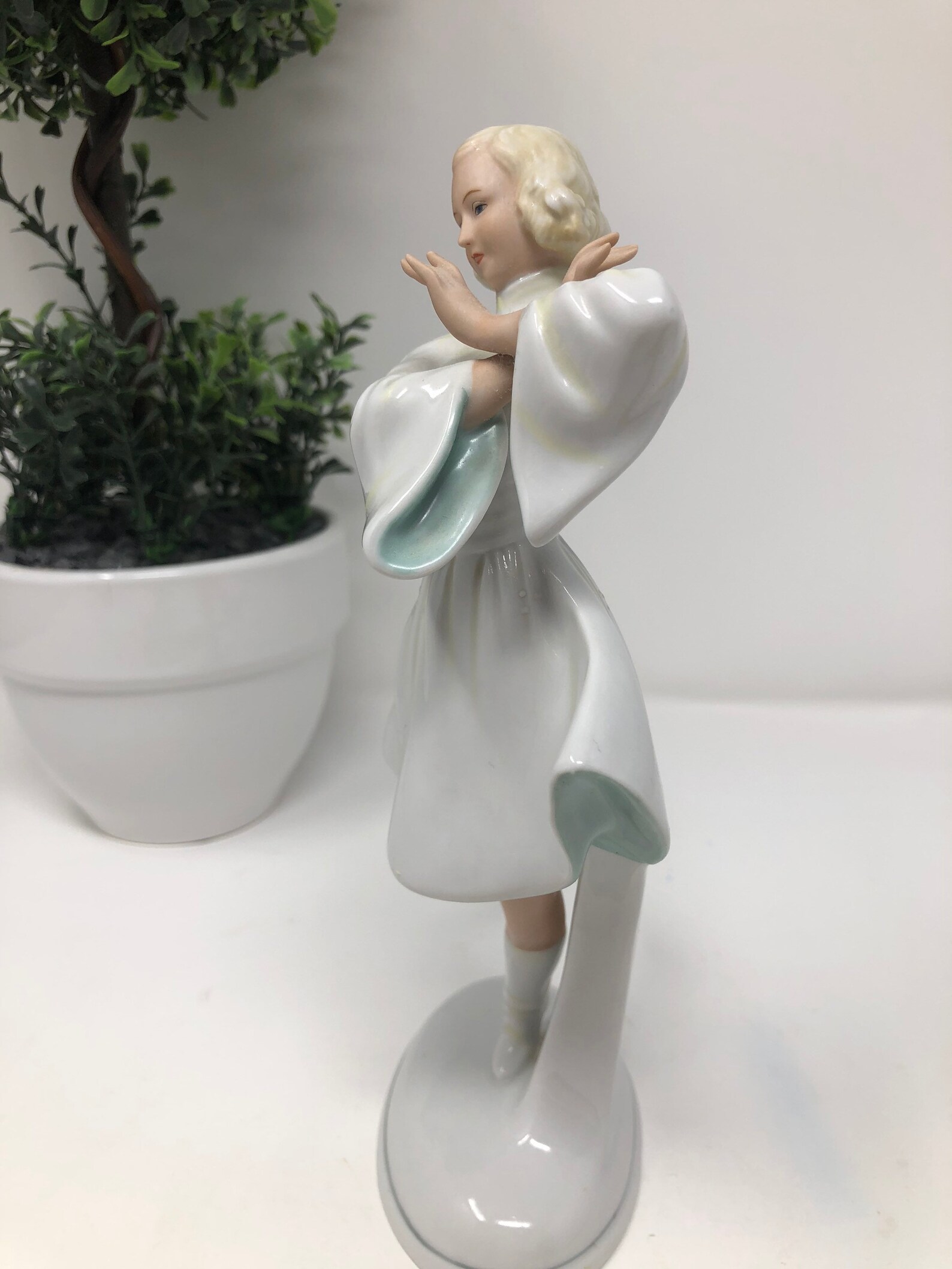 Vintage Schaubach Kunst Porzellan Tänzerin Figur. | Etsy