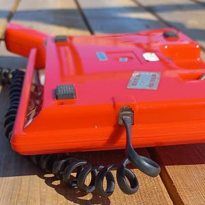 Retro 80s Red Telemax Touchtone Telephone Phone Land-line - Etsy