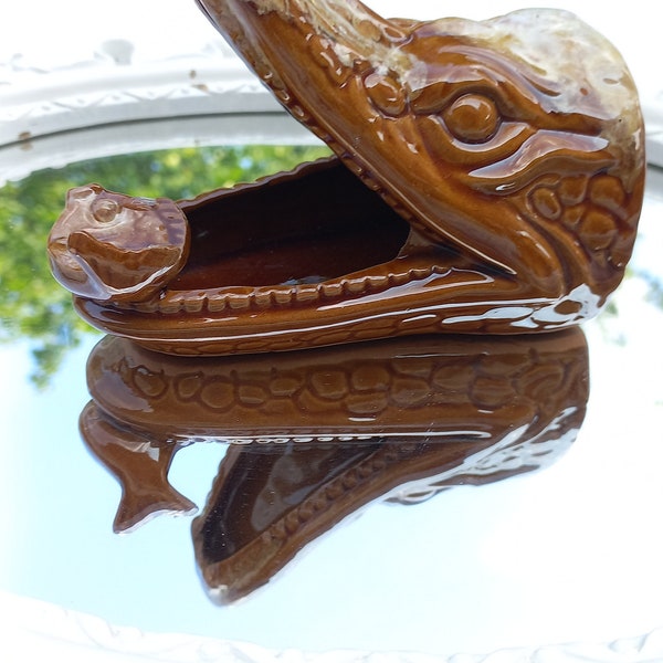 Alligator Ashtray - Etsy