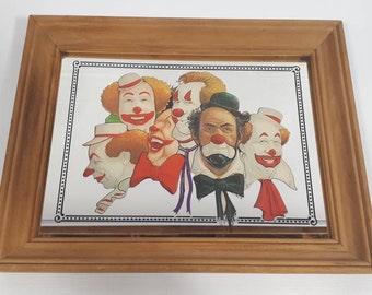 Robert Owen Clown Art - Etsy