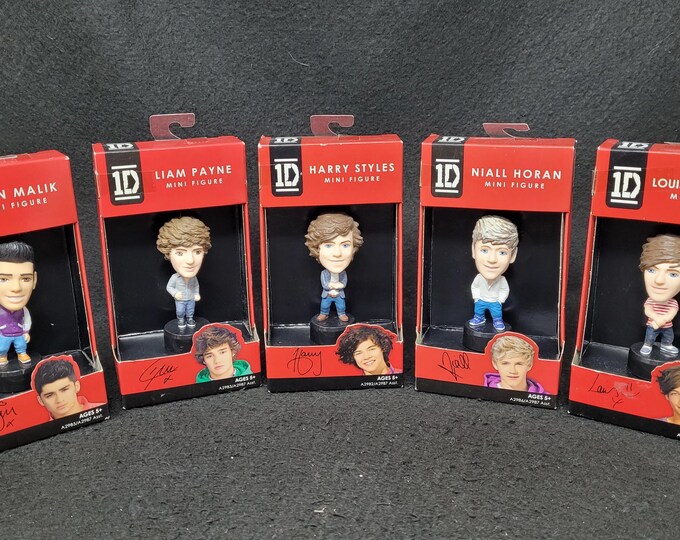 One Direction Mini-figures Zayn Malik, Liam Payne, Harry Styles, Lois ...