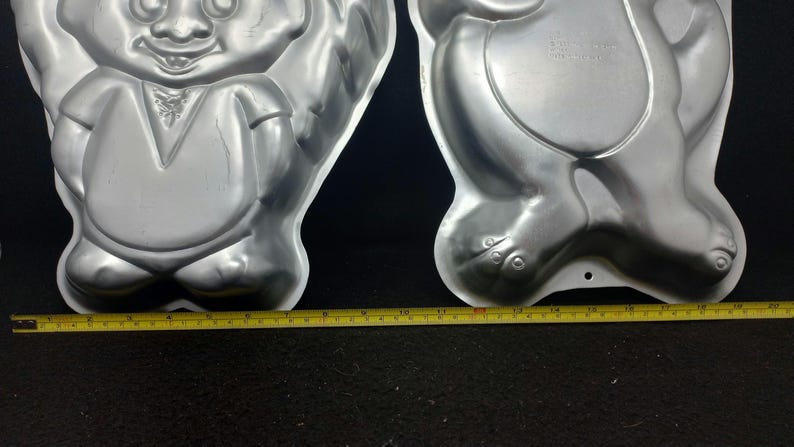 Vintage Set of 2 1990's Barney and Troll Cake Pans by Wilton ...