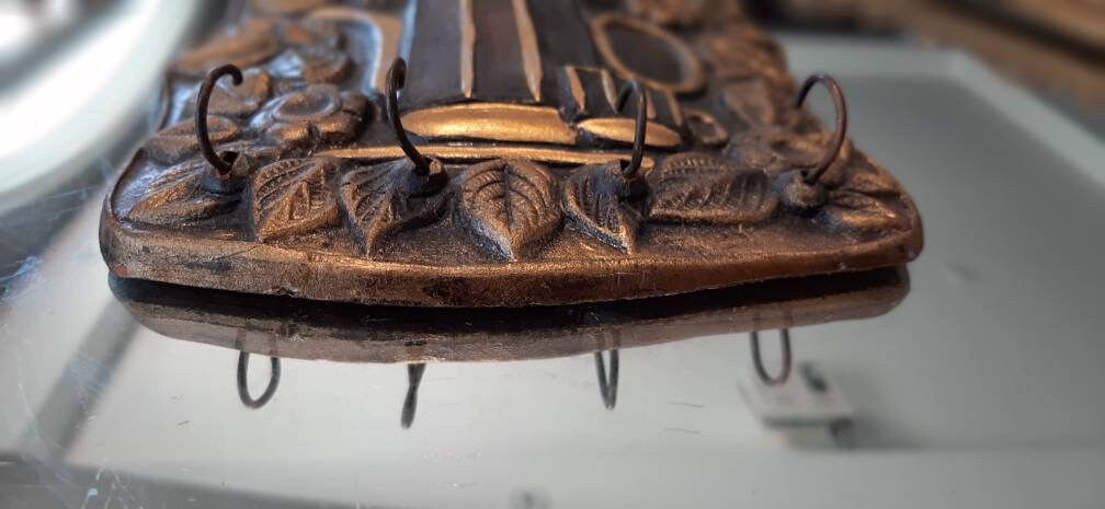 Vintage Bronze Key Holder Cafe Wall Decor - Etsy
