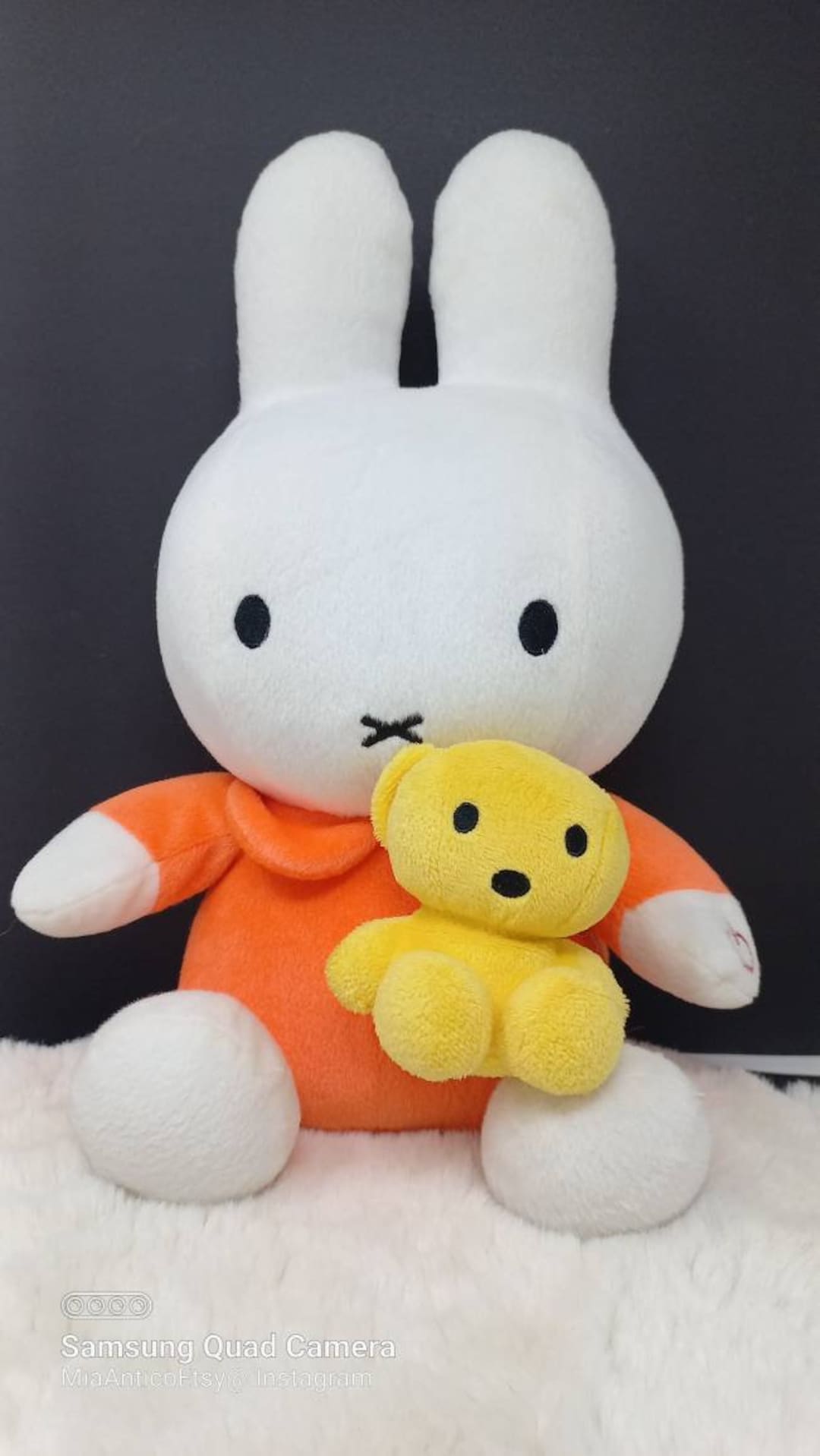 VINTAGE Miffy Talking Bunny Plush - Etsy