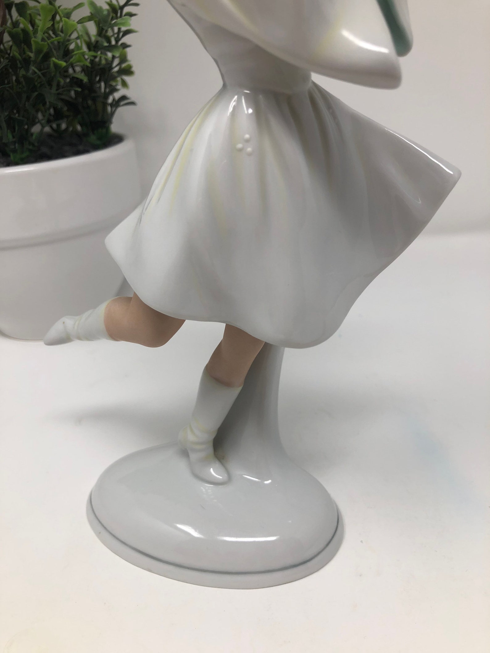 Vintage Schaubach Kunst Porzellan Tänzerin Figur. | Etsy
