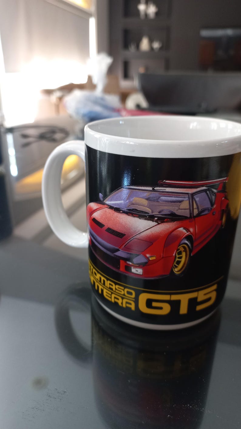 Detomaso Pantera GT5 Coffee Mug Made in Korea. F2 - Etsy