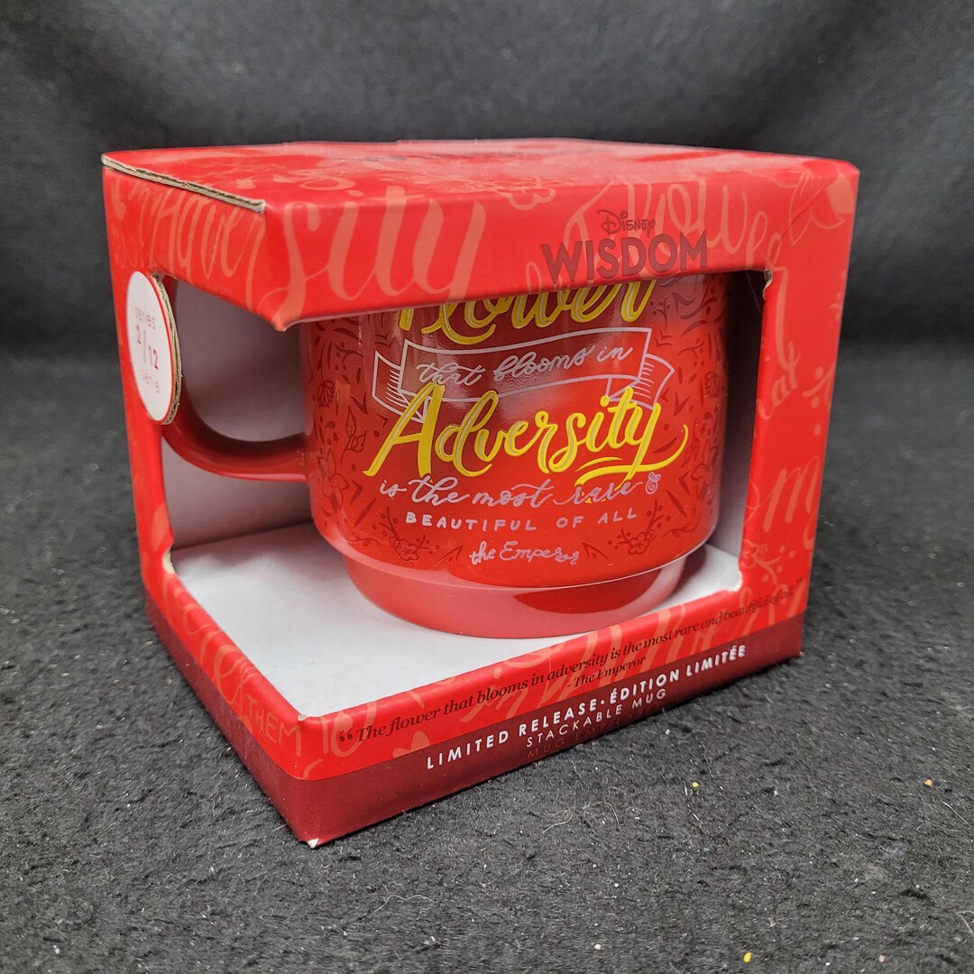 Disney Store Wisdom Collection February MUSHU Limited Release Mug 2 of ...